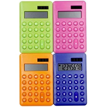 Aurora HC133 Handheld Calculator (Ideal for Primary School Use)-White ...