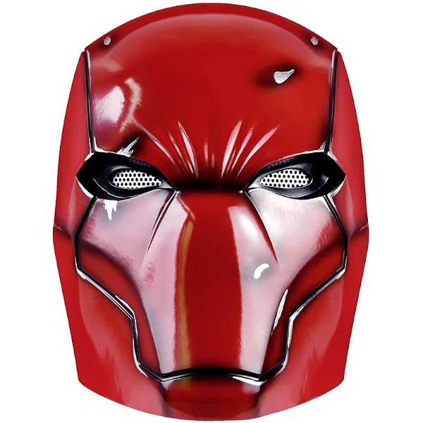 Detailed Red Hood Mask Red Hood Mask Deluxe Jason Todd Helmet - Resin ...