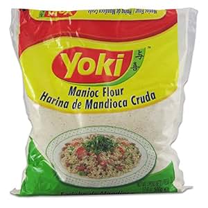 Yoki Manioc Flour / Farinha de Mandioca Cruda 500g: Amazon.co.uk: Grocery
