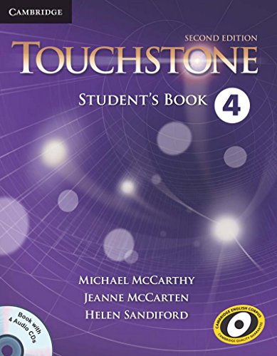 Buy Touchstone Level 4 Students Book With Class Audio Cds Pack Book ...