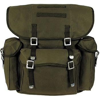 Original BW Bundeswehr Gebirgsjäger Rucksack 35L oliv: Amazon.de: Garten
