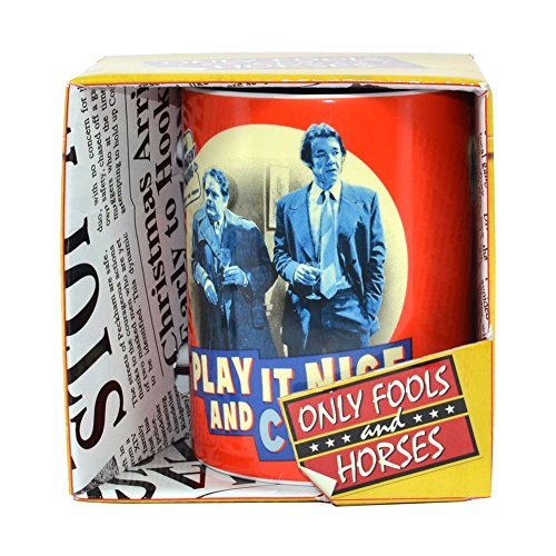 Buy Only Fools and Horses Del Boy Falling Through Bar Official Mug ...