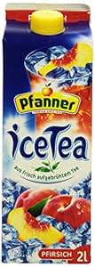 Pfanner Eistee Pfirsich, 2 l: Amazon.de: Amazon Pantry