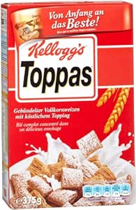 Kellogg's Toppas, 2er Pack (2 x 375 g) : Amazon.de: Lebensmittel & Getränke