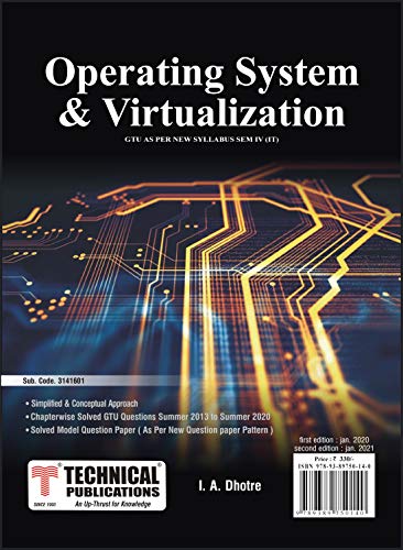 Buy Operating System & Virtualization for GTU (IV- CSE/IT- 3141601) Book Online at Low Prices in ...