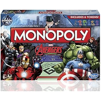 Hasbro Monopoly Avengers Jeu de société: Amazon.fr: Jeux et Jouets