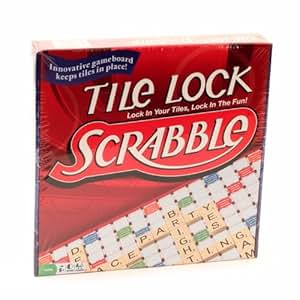 Tile Lock Scrabble: Amazon.co.uk: Toys & Games