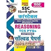 Buy SSC Delhi Police Chapterwise General Awareness + Maths + Reasoning TCS PYQs Solved Papers ...