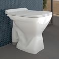 Johnson Fusion Floor Mounted EWC Combo with Soft Close Slim Seat Cover ...