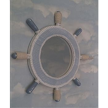 Nautical Ships Wheel Mirror: Amazon.co.uk: Kitchen & Home