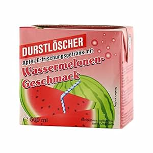 WeserGold - Durstlöscher Wassermelone 12x0,5L: Amazon.de: Lebensmittel & Getränke