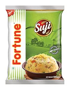 FORTUNE Suji Pouch, 500 g : Amazon.in: Grocery & Gourmet Foods