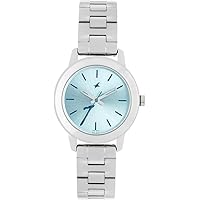 Fastrack Tropical Waters Quartz Analog Green Dial Metal Strap Watch for ...