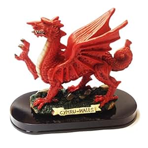 Wales Welsh Dragon Resin Figure Ornament: Amazon.co.uk: Kitchen & Home