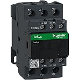 Schneider Electric LC1E0910 Power Contactor - ETVS 25A 1NO (3 Pole AC ...