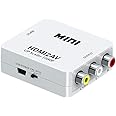 JGD Products Mini HDmi2Av Up Scaler 1080P HD Video Converter Media ...