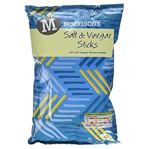 Morrisons Salt & Vinegar Flavour Sticks, 150g: Amazon.co.uk: Prime Pantry