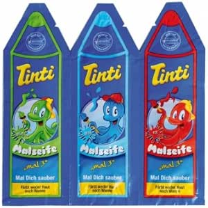 Heidelberger Naturfarben Tinti Zut Malseife Sachet 3x10 ml : Amazon.de ...