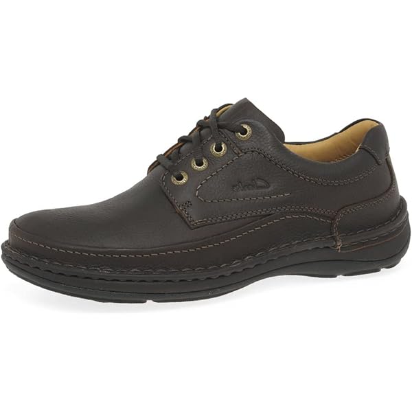 Brown Nature Three Clarks Shoe Uk Clarks Men's Nature Three Derbys ...
