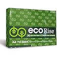 Eco Rise Printing Copy A4 Size JK Paper ECO TREE FRIENDLY, 70 GSM, 500 ...