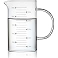 TAMUME 500ml Verre Tasse à Mesurer pour la Cuisson, Mesure Cruche pour la Cuisine (500ml ...