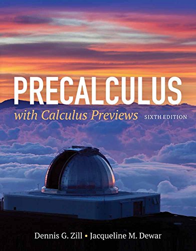 Buy Precalculus With Calculus Previews Book Online at Low Prices in ...