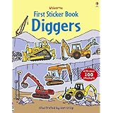 Diggers & Dumpers Ultimate Sticker Book : DK: Amazon.co.uk: Books