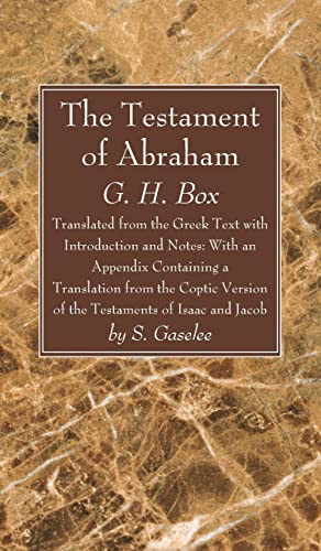 Buy The Testament of Abraham Book Online at Low Prices in India | The ...