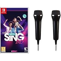 Let's Sing 2023 + 2 Mics Double Microphone Pack (Nintendo Switch) : Amazon.co.uk: PC & Video Games