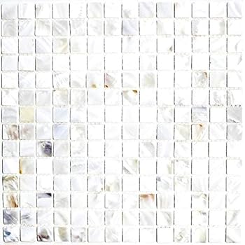 Mother of Pearl Mosaic Tiles River Bed Nature Pearl Shell Mosaic Pure ...