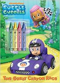 Amazon.fr - The Great Crayon Race (Bubble Guppies) - Golden Books - Livres