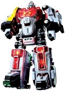 Bandai - Power Ranger SPD Delta Squad Megazord: Amazon.co.uk: Toys & Games