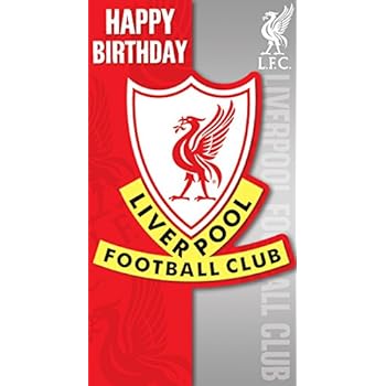 Liverpool Football Club - Happy Birthday Brother Card With Badge ...