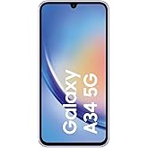 Samsung Galaxy A34 5G 128GB Awesome Silver 16,65cm (6,6") Super AMOLED ...