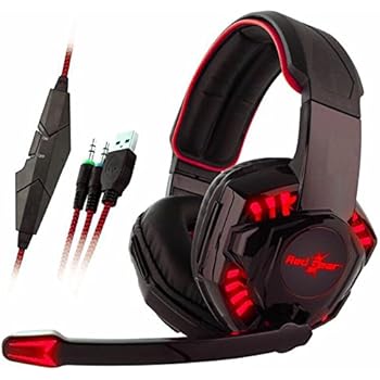 Redgear Dagger Professional Gaming Headphones with RGB LED Effect ...