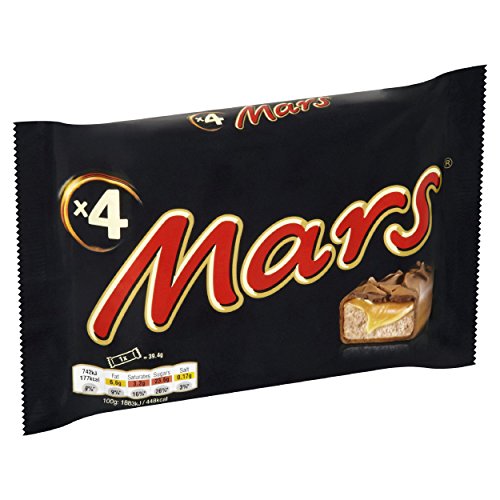 Mars Chocolate Bar Multipack, 4 x 39.4 g