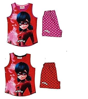 Ensemble MIRACULOUS ladybug marinette ou pyjama 2 pièces 2017 (3 ans ...