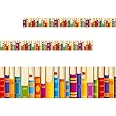 Bright Reading Books Classroom Trimmers 14.25m long Notice Board Book ...
