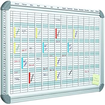 Franken JK710 Personal- und Terminplaner, 60 x 90 cm, weiß: Amazon.de ...