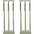 Buy Airic Wooden Wicket Set with Bails and Wooden Base (27 Inches) Pack ...