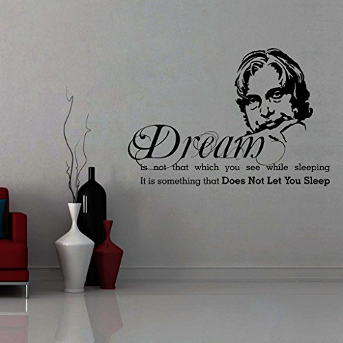 50% OFF on Dr Kalam Wall Sticker Decal on Amazon | PaisaWapas.com