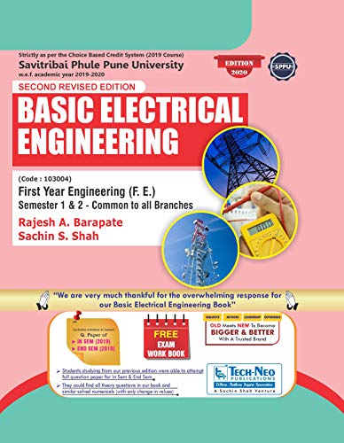 Buy Basic Electrical Engineering ( SPPU First Year Engineering Degree 2019 Course ) Book Online ...