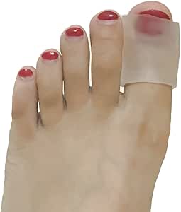 Weicher Gel-Zehenschutz, Zehenkappe, Zehenhaube, 2 Stück/Packung für ...