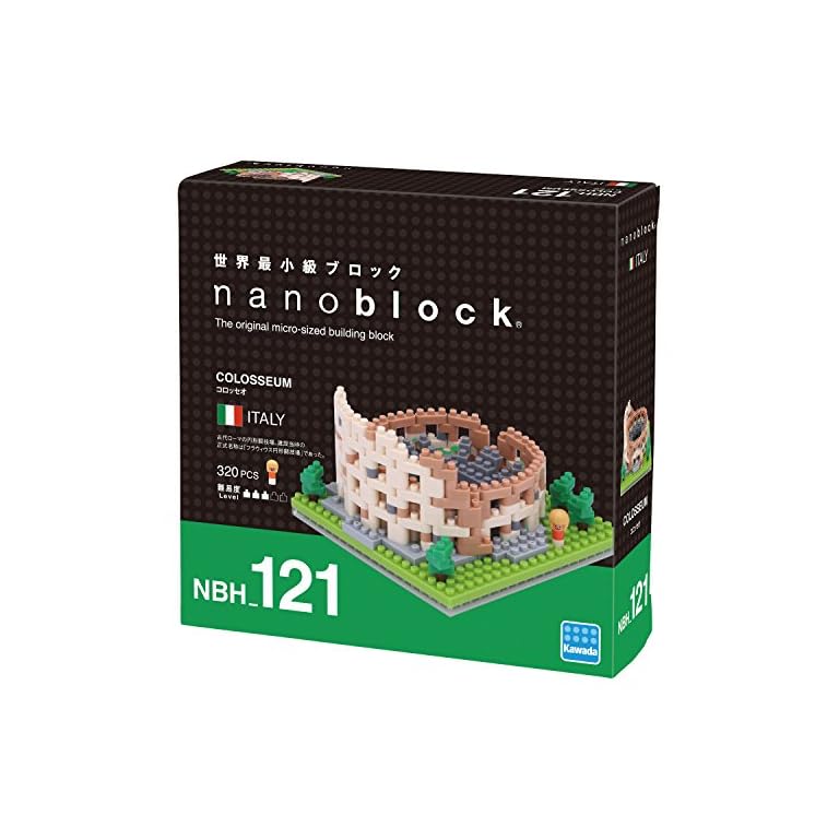 Nanoblock Colosseum, NBH 121 , Modelli/Colori Assortiti, 1 Pezzo - Strange Things