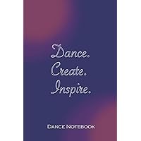 Life Is Better When You Dance LARGE Notebook #4: Cool Dancer Black ...