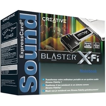 Creative Labs 70SB095000002 Sound Blaster X-Fi Xtreme Audio Notebook ...