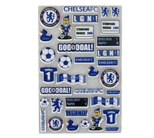 New Official Chelsea FC Team mini Stickers/Tagz Sheet: Amazon.co.uk ...