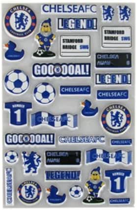New Official Chelsea FC Team mini Stickers/Tagz Sheet: Amazon.co.uk ...