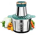 Mini Food Processors, Electric Food Chopper with Stainless Steel Bowl ...