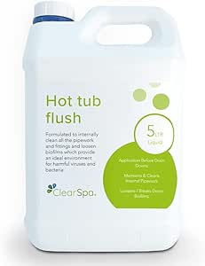 ClearSpa Hot Tub Flush 5L - Spa System Flush 5ltr, Hot Tub Flush ...